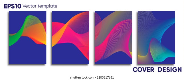 Creative Colored Cover Cover Design Stock Vector (Royalty Free ...