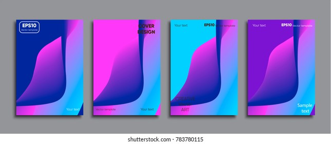 Creative Colored Cover Cover Design Stock Vector (Royalty Free ...