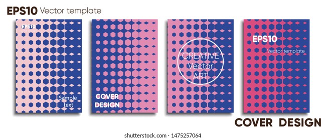 Creative Colored Cover Cover Design Cool Stock Vector (Royalty Free ...