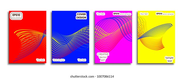 Creative Colored Cover Future Cover Design Stock Vector (Royalty Free ...
