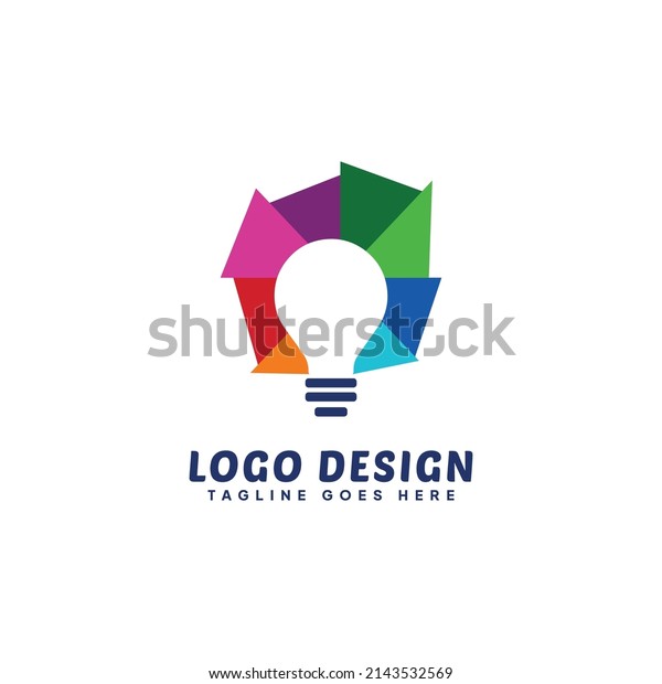 Creative Colorful Logo Lights Vector Stock Vector (Royalty Free ...