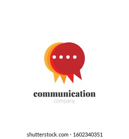 Creative Communication Design Logo Communication Logo Stock Vector ...