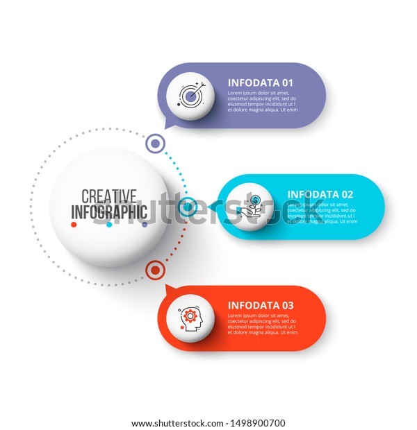 Creative concept for infographic. Business data visualization. Abstract ... Creative concept for infographic. Business data visualization. Abstract ...