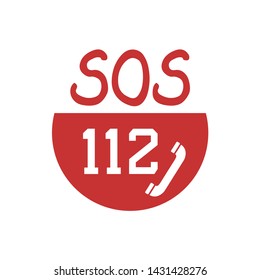 Creative Design 112 Emergency Symbol Stock Vector (Royalty Free ...