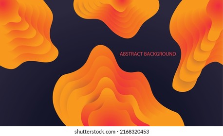 Creative Design Poster Vibrant Gradients Colorful Stock Vector (Royalty ...