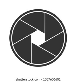 Creative Design Shutter Cam Symbol Stock Vector (Royalty Free ...