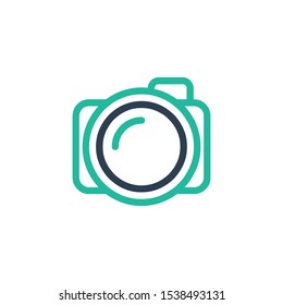 Creative Digital Dslr Camera Logo Symbol 库存矢量图（免版税）1538493131 ...
