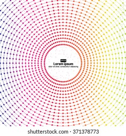 Creative Dots Lines Connected Together Stock Vector (Royalty Free ...