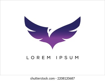 Creative Eagle Bird Logo Design Icon Stock Vector (Royalty Free ...