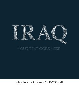 15,599 Iraq design Images, Stock Photos & Vectors | Shutterstock