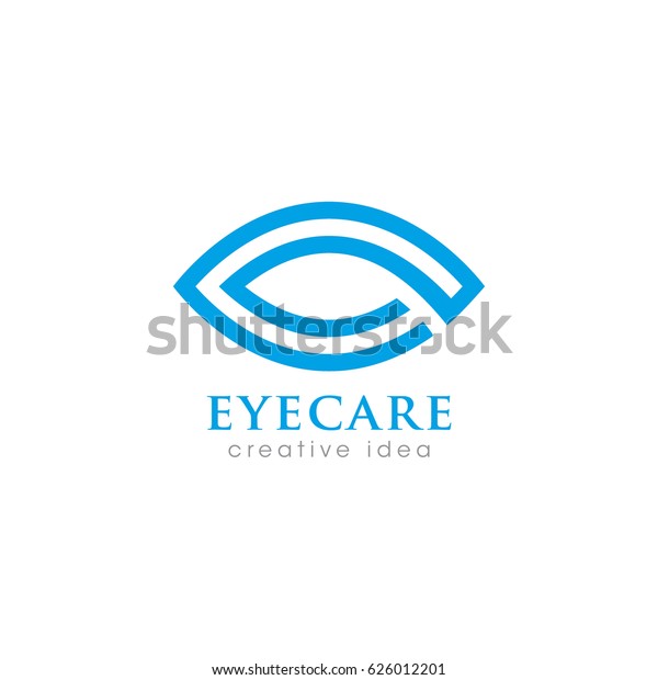 Creative Eye Concept Logo Design Template Stock Vector (Royalty Free ...