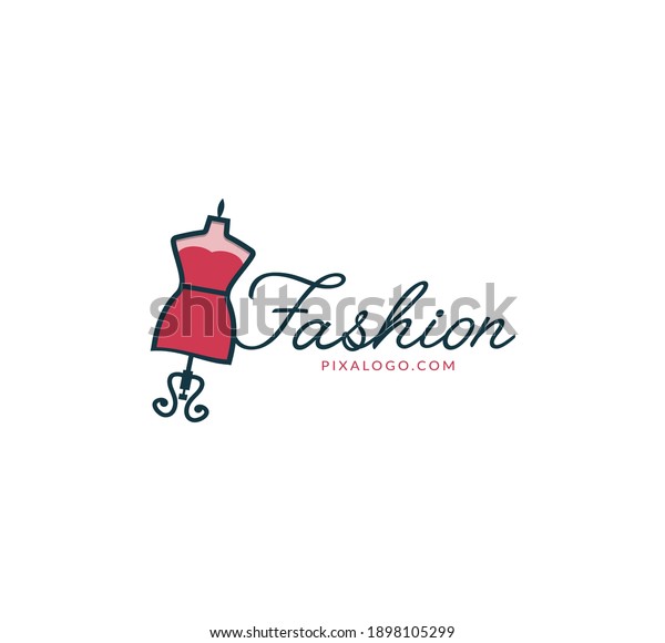Diseño creativo del logo de la moda. Signo vectorial con símbolo de ...