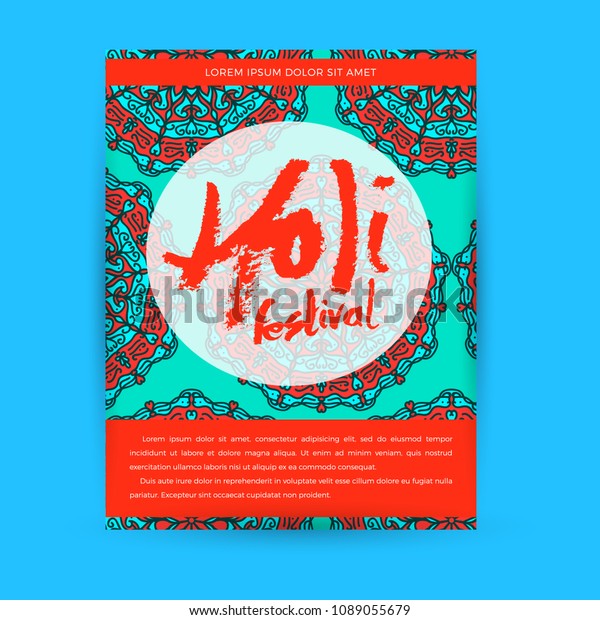 Creative Flyer Banner Pamphlet Design Indian Stock Vector (Royalty Free ...