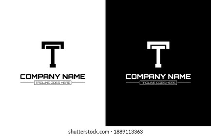 Creative Fonts Logo Designs Alphabet T Stock Vector (Royalty Free ...