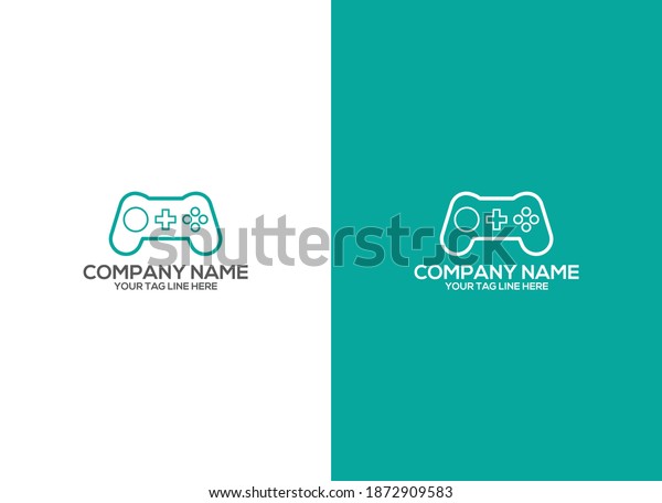 Creative Game Logo Design Company Stock Vector (Royalty Free ...