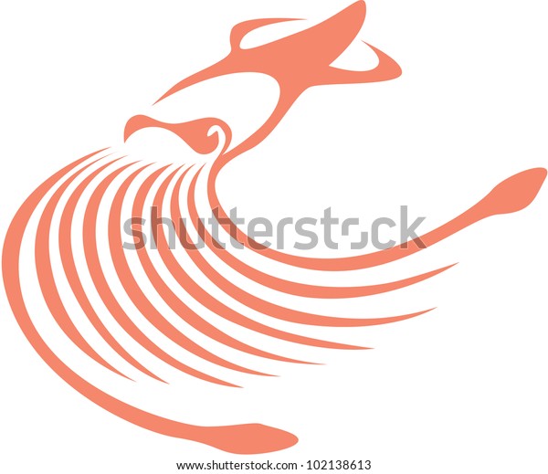 Creative Giant Squid Illustration Stock Vector (Royalty Free) 102138613