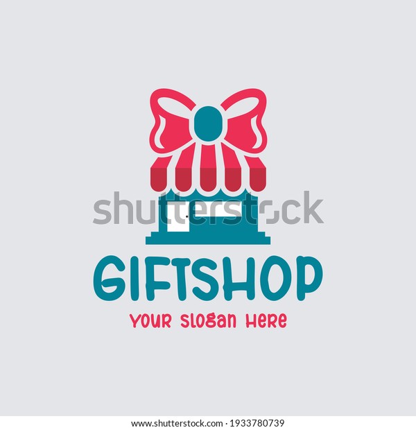 Creative Gift Shop Logo Design Symbol Stock Vector (Royalty Free ...