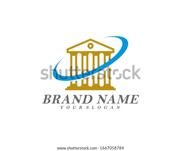 Creative Government Building Logo Template Vector Stock Vector (Royalty ...