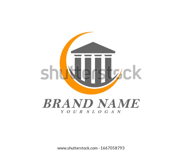 Creative Government Building Logo Template Vector Stock Vector (Royalty ...
