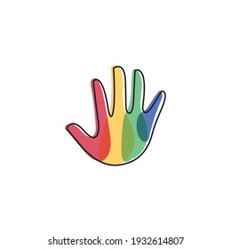Creative Hand Logo Design Inspiration Vector Stock Vector (Royalty Free ...