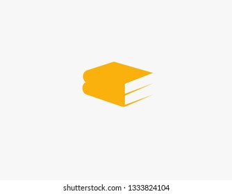 Creative Icon Two Books Logo Reading Stock Vector (Royalty Free) 1333824104