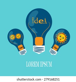 Creative Idea Flat Illustration Stock Vector (Royalty Free) 279168251