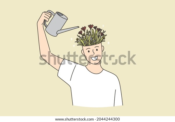 Creative Ideas Development Individual Growth Concept Stock Vector ...