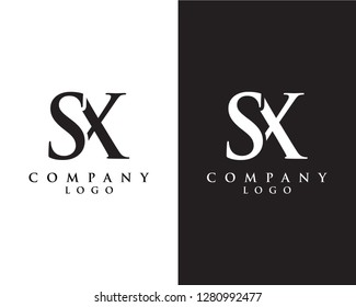 Creative Initial Letter Sxxs Abstract Company Stock Vector (Royalty ...