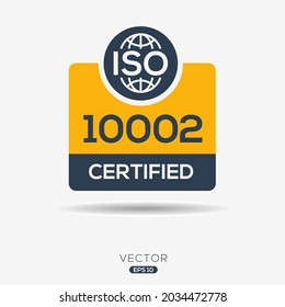 Creative Iso 10002 Standard Quality Symbol Stock Vector (Royalty Free ...