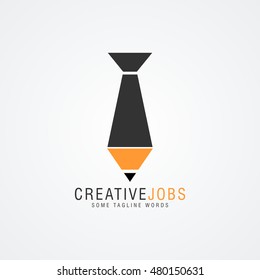 Creative Jobs Logo Available Vectorillustration Stock Vector (Royalty ...