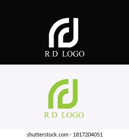 Creative Latter Rd Linked Logo Stock Vector (Royalty Free) 1817204051 ...
