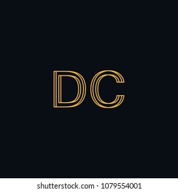 Creative Letter D C Design Vector: เวกเตอร์สต็อก (ปลอดค่าลิขสิทธิ์ ...