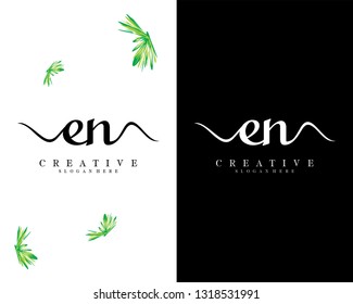 Creative Letter Enne Logo Vector: เวกเตอร์สต็อก (ปลอดค่าลิขสิทธิ์ ...