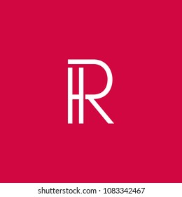Creative Letter H R Design Vector Stock Vector (Royalty Free ...