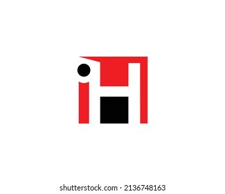 Creative Letter Ih Initial Logo Icon Stock Vector (Royalty Free ...