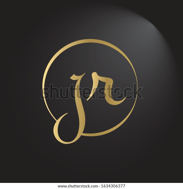 Creative Letter Jr Logo Design Vector Stock Vector (Royalty Free ...