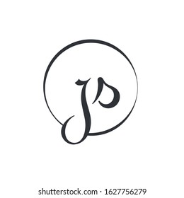 Creative Letter Js Logo Design Vector Stock Vector (Royalty Free ...