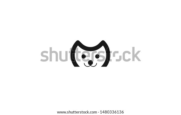 Creative Letter M Cat Logo Design Stock Vector (Royalty Free ...