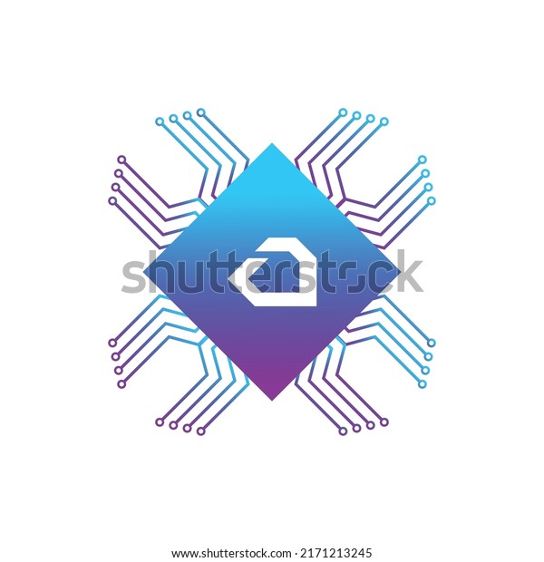 Creative Letter O Logo Design Point Stock Vector (Royalty Free ...
