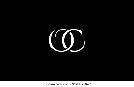 Creative Letter Oc Monogram Logo Design Stock Vector (Royalty Free ...