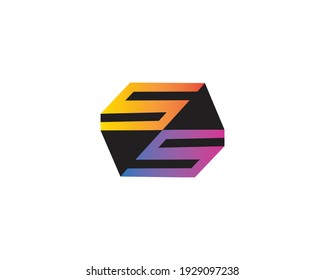 Creative Letter Ss Logo Design Vector Stock Vector (Royalty Free ...