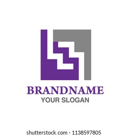 Creative Letter W Square Logo Concept Stock Vector (Royalty Free ...