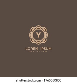 Gold Gy Company Linked Letter Logo: vector de stock (libre de regalías ...
