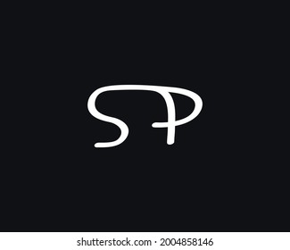 Creative Letters Sp Logo Design Vector Stock Vector (Royalty Free ...