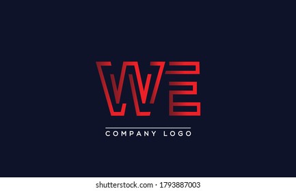 Letter W Logo Square Shape Colorful Stock Vector (Royalty Free) 613366496