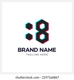 Creative Logo Design Number 88 Template Stock Vector (Royalty Free ...