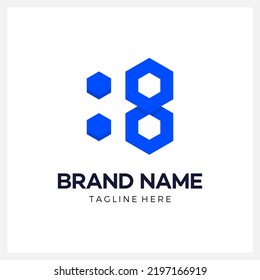 Creative Logo Design Number 88 Template Stock Vector (Royalty Free ...