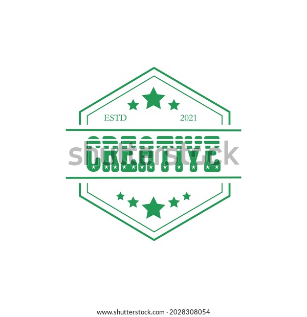 Creative Logo Editing Branding Stock Vector (Royalty Free) 2028308054 ...