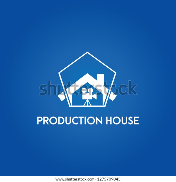 Creative Logo Production House Stock Vector (Royalty Free) 1275709045 ...