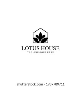 850 Lotus house logo Images, Stock Photos & Vectors | Shutterstock